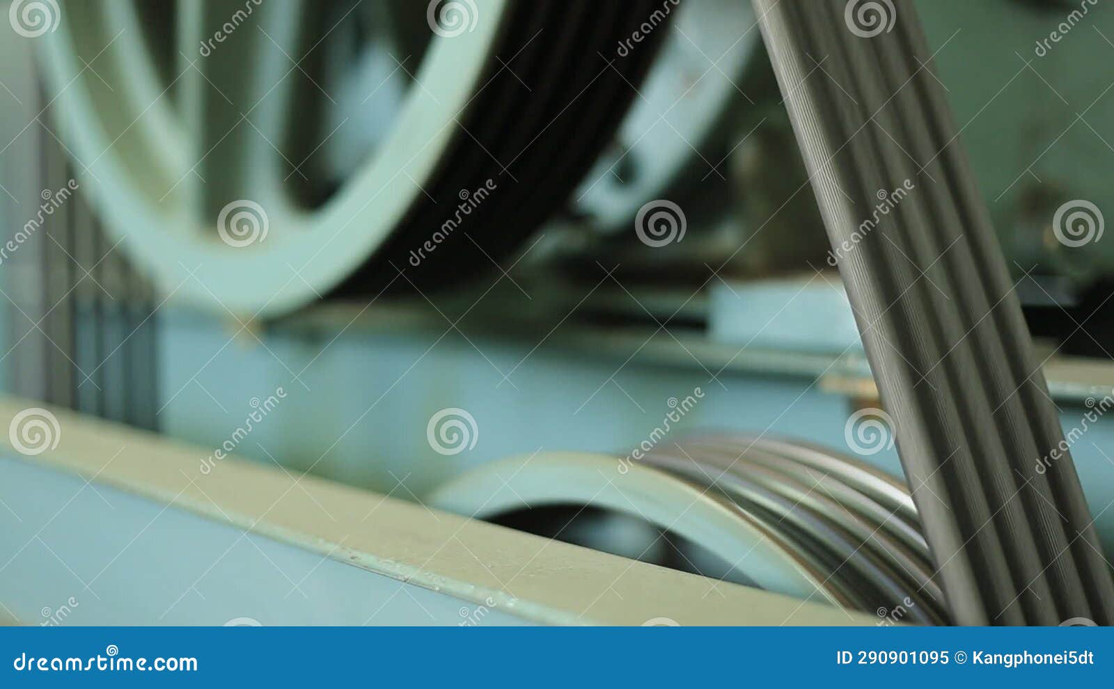 Maintenance of Elevator Shafts Cable Control. Elevator Transport Stock ...