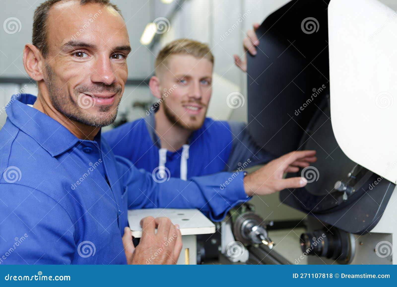 Maintenance Engineer at Work Posing Stock Photo - Image of professional ...