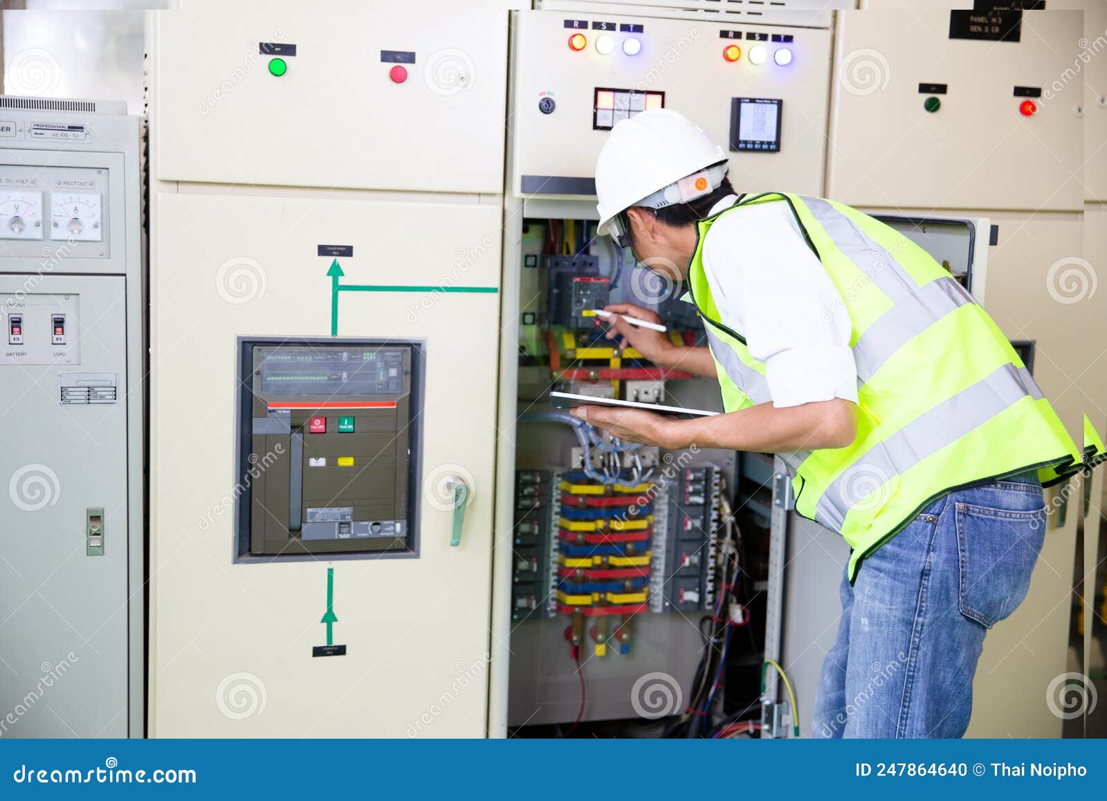 Electrical engineering stock photo. Image of industry - 247864640