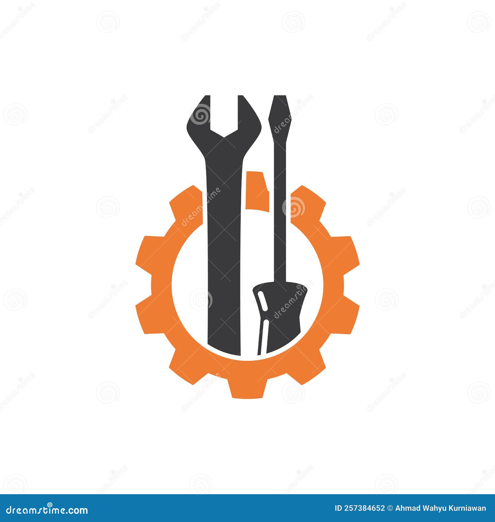 Maintenance logo icon stock vector. Illustration of electric - 257384652