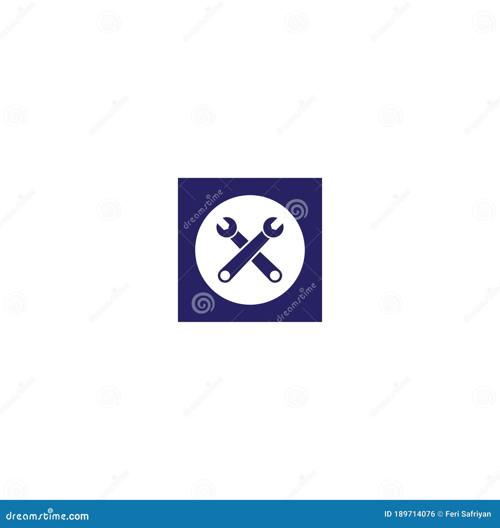 Maintenance Logo Vector Ico Stock Illustration - Illustration of ...