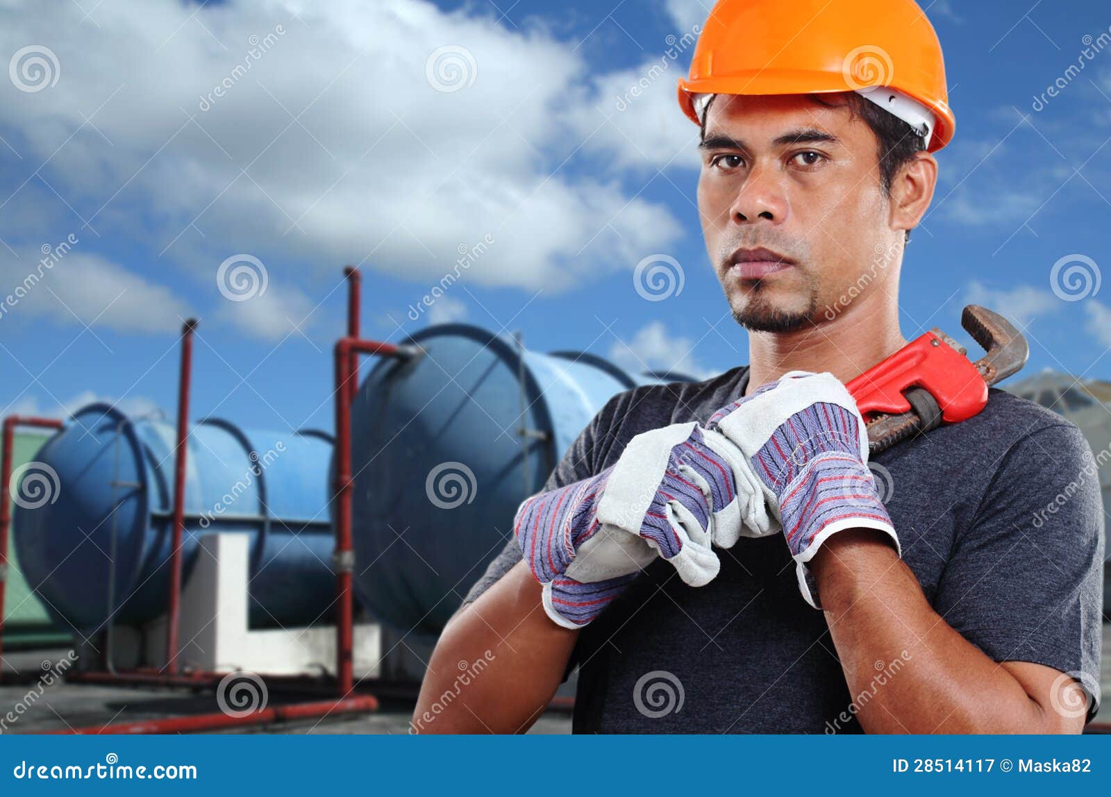 Maintenance Man stock image. Image of foreman, handyman - 28514117
