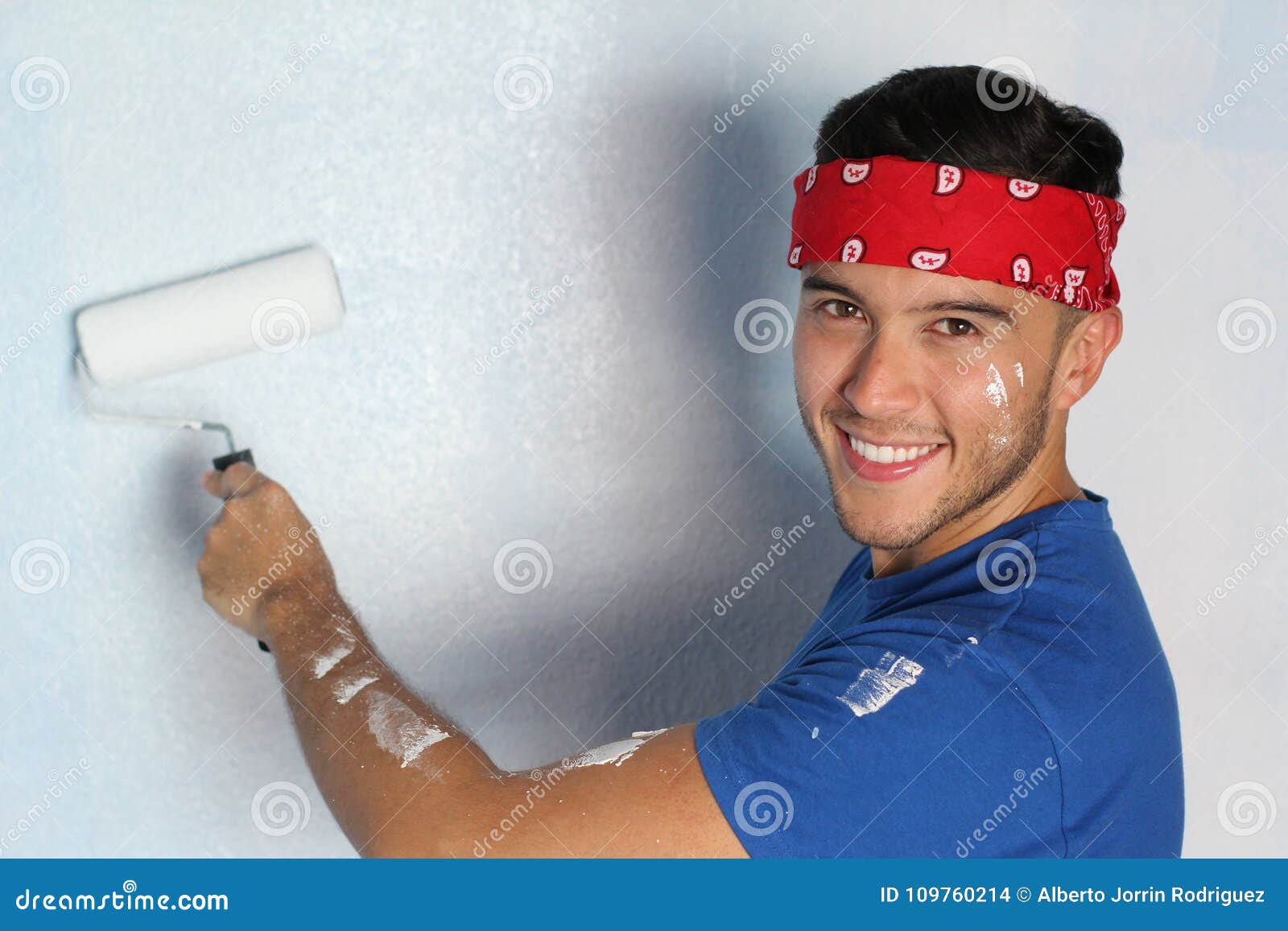 Maintenance Man Smiling at Camera Stock Photo - Image of happy ...