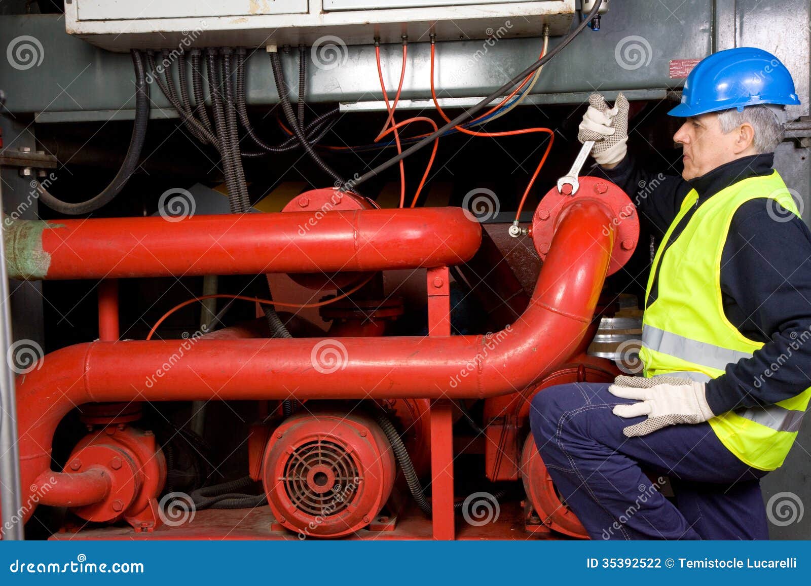 Maintenance people stock photo. Image of professional - 35392522