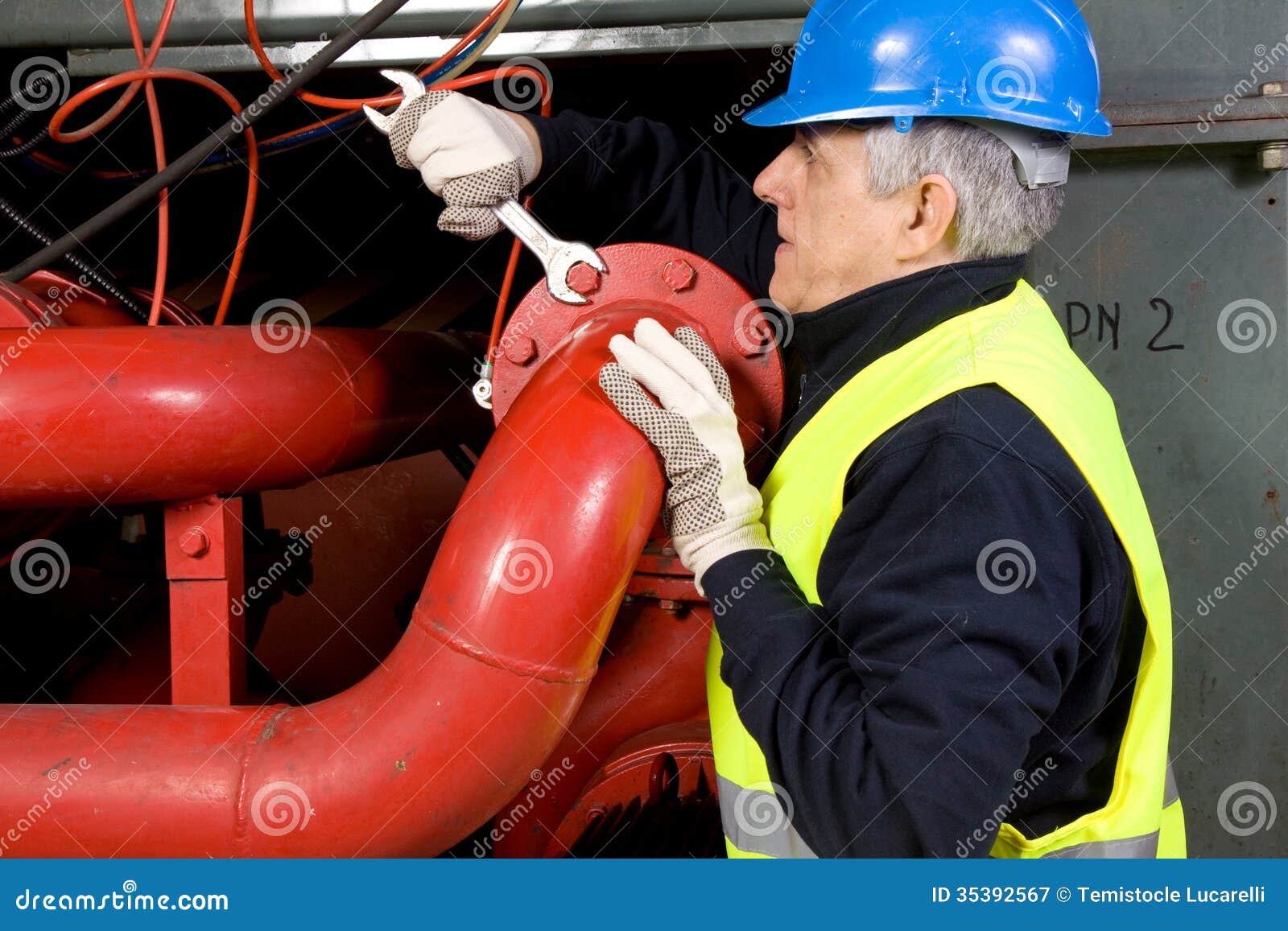 Maintenance people stock image. Image of electrical, power - 35392567