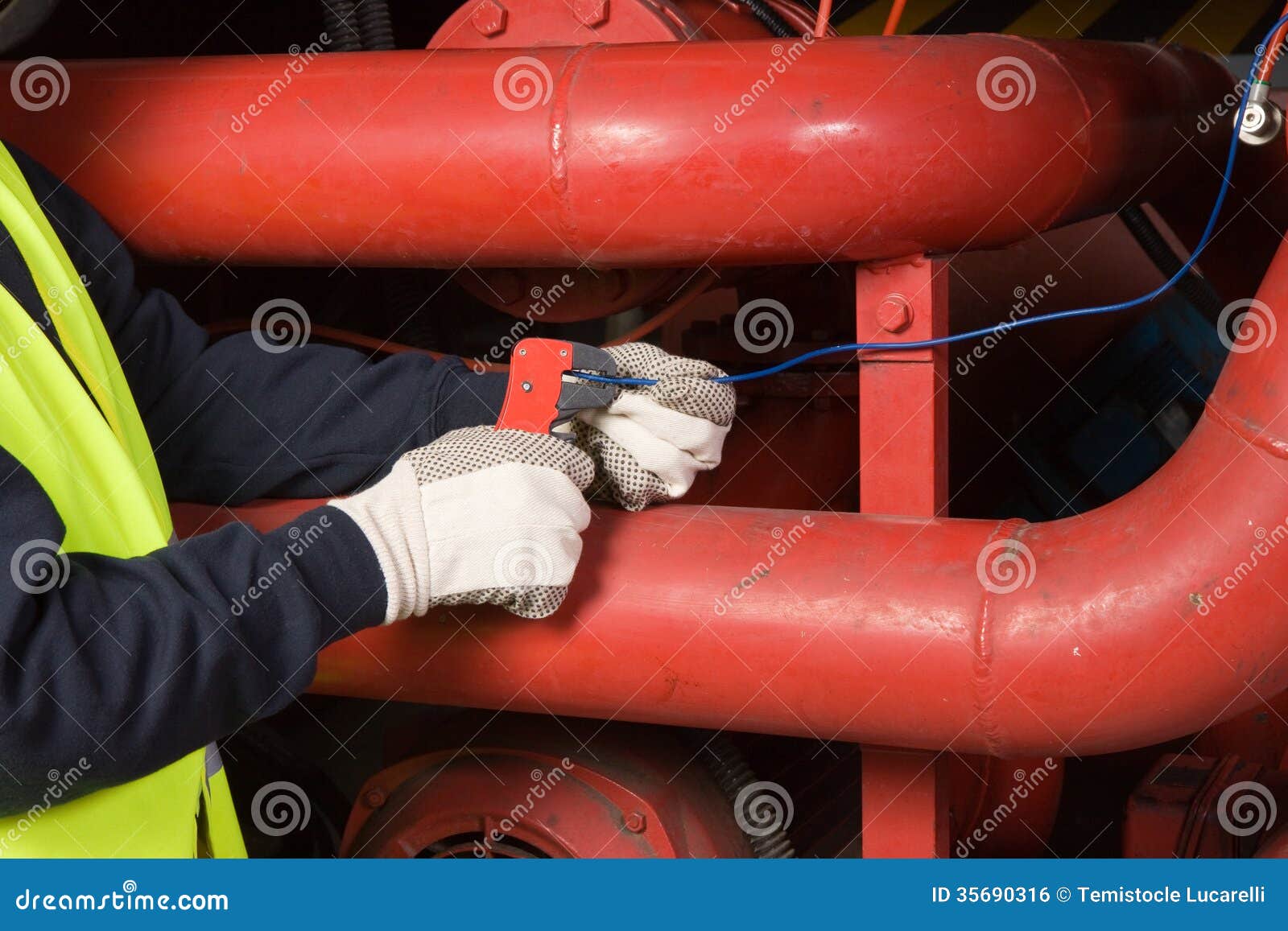 Maintenance people stock photo. Image of male, manual - 35690316