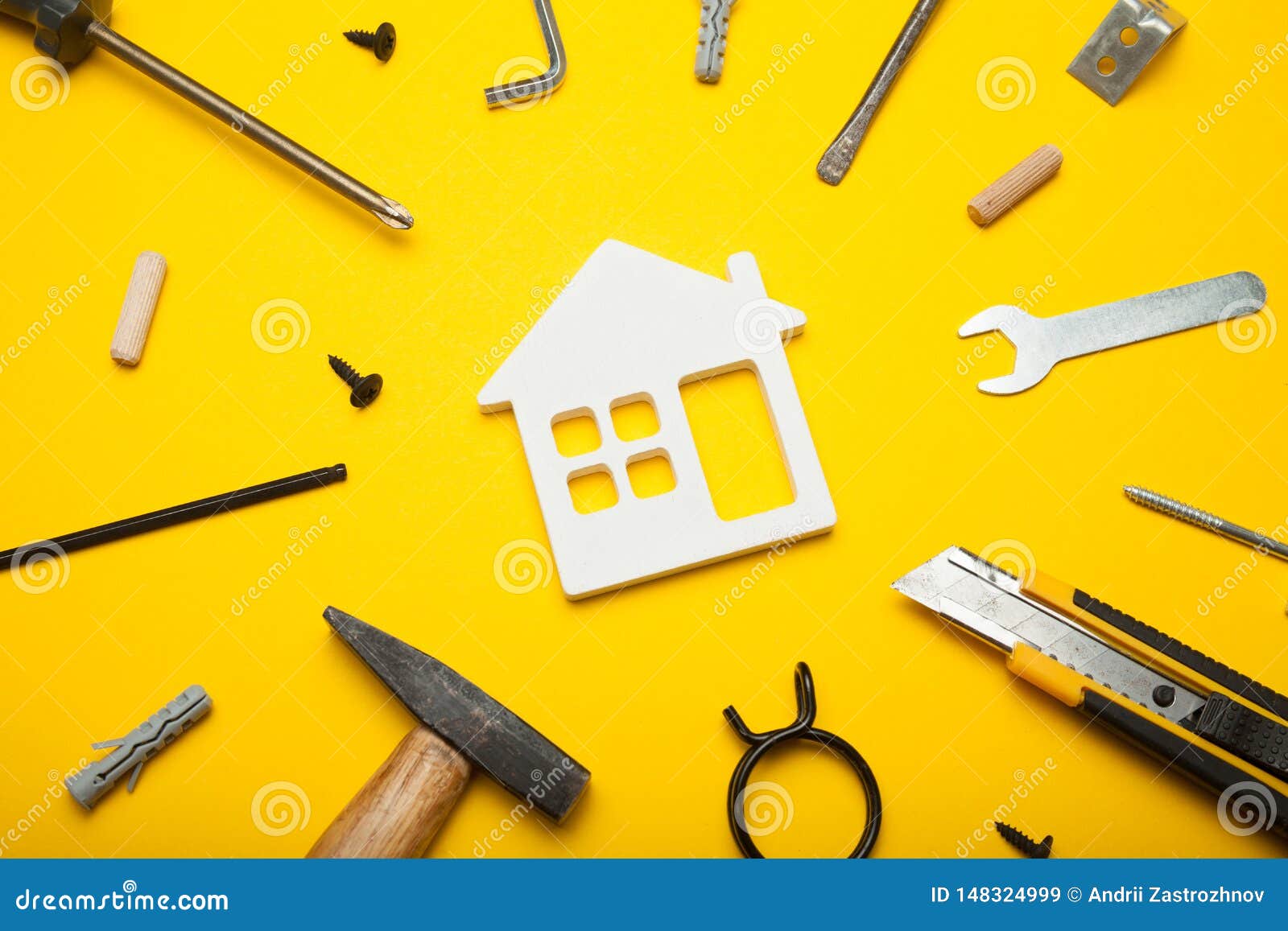 Maintenance Property Concept, Home Renovation Stock Image - Image of ...