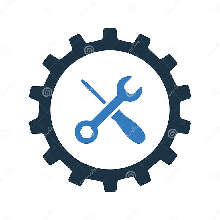Maintenance, Setting Vector, Technical Support Icon Stock Vector ...