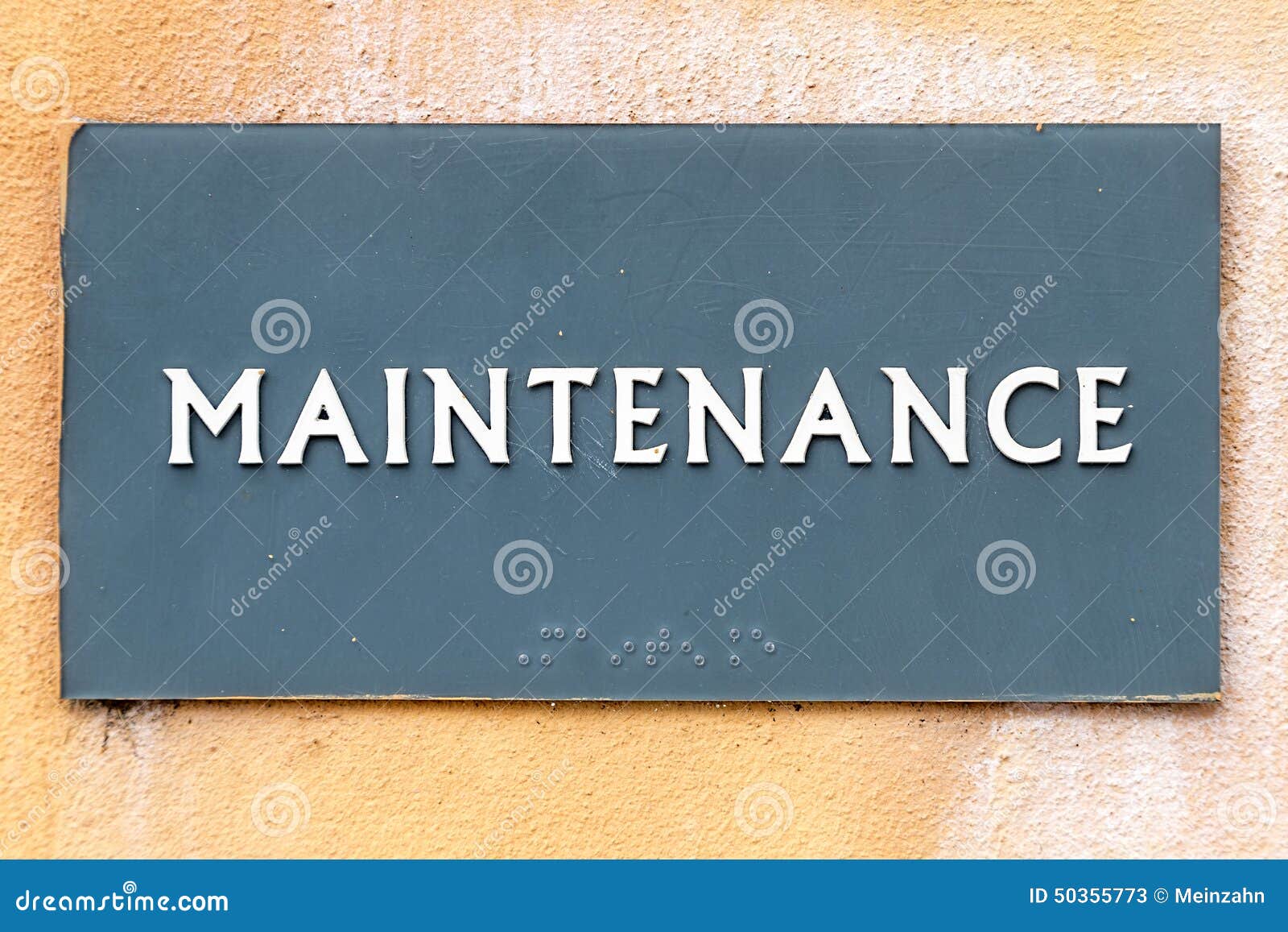 Maintenance Sign stock image. Image of string, america - 50355773