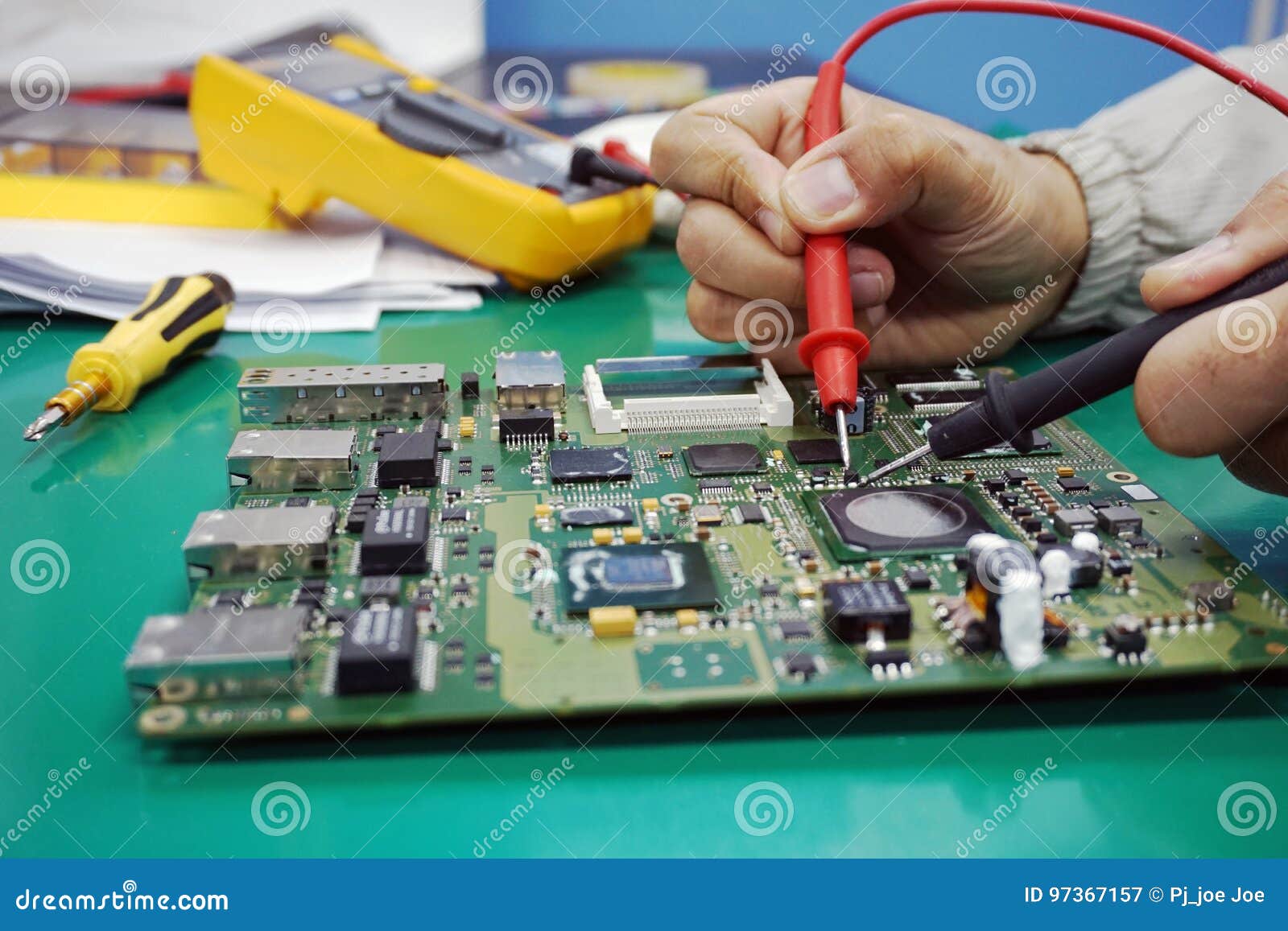 Maintenance Support and Repairing Service Concept Stock Image - Image ...