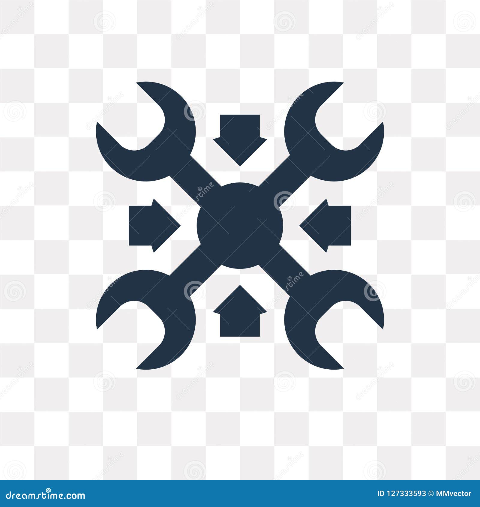 Maintenance Vector Icon Isolated on Transparent Background, Main Stock ...