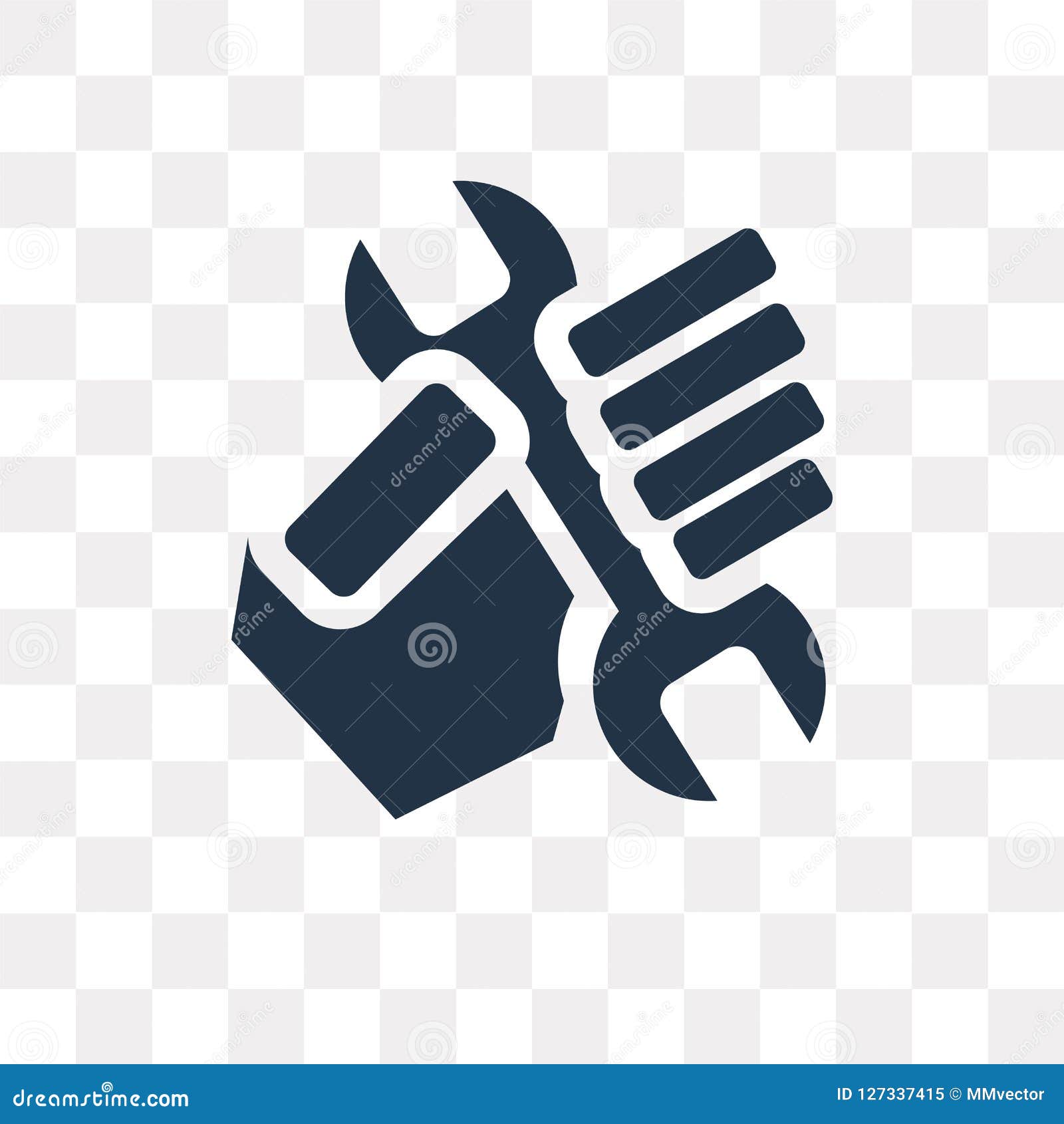 Maintenance Vector Icon Isolated on Transparent Background, Main Stock ...