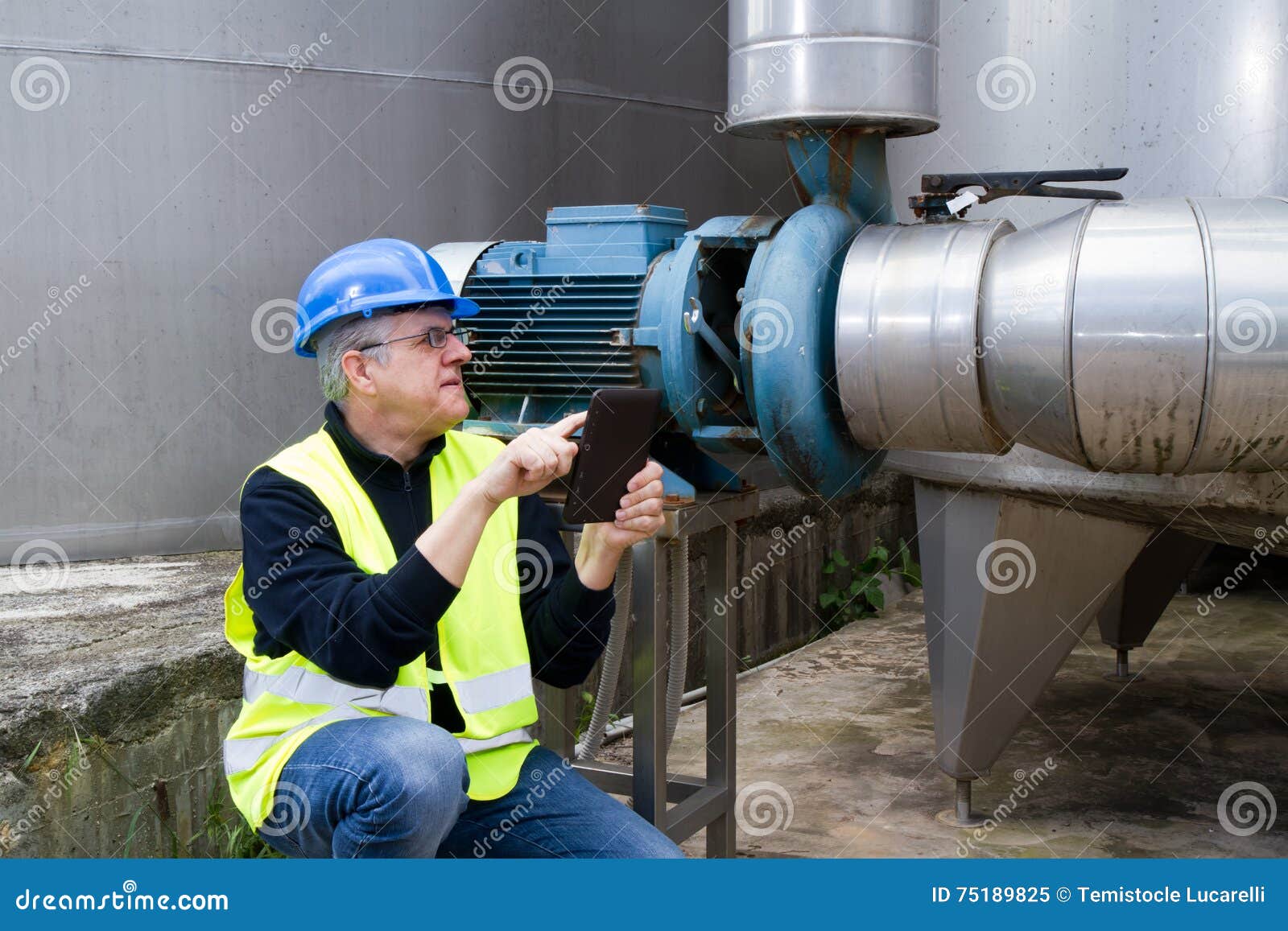 Maintenance worker stock image. Image of mechanic, engineer - 75189825