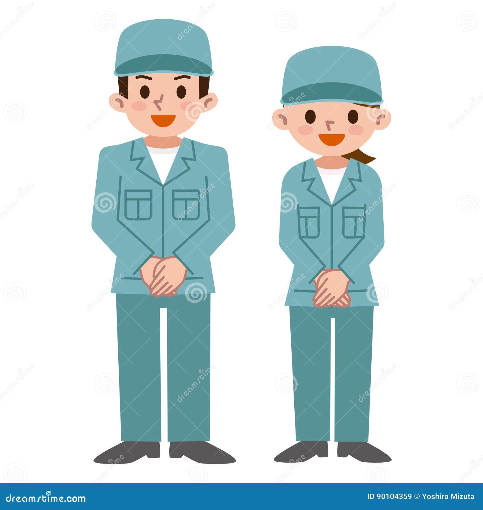 Maintenance worker stock vector. Illustration of maintenance - 90104359