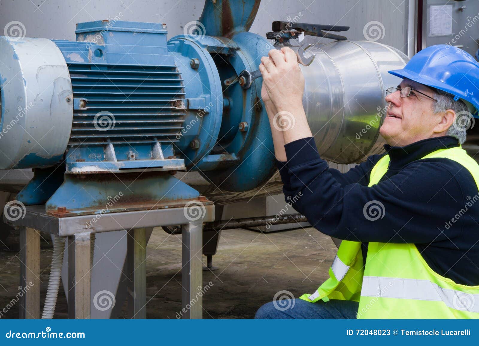 Maintenance worker stock image. Image of electrician - 72048023