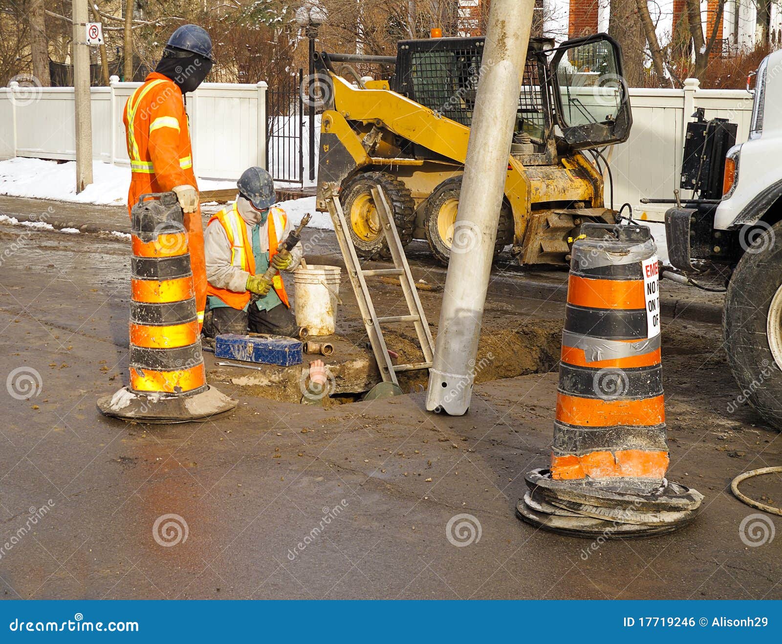 Maintenance Workers stock photo. Image of industry, program - 17719246