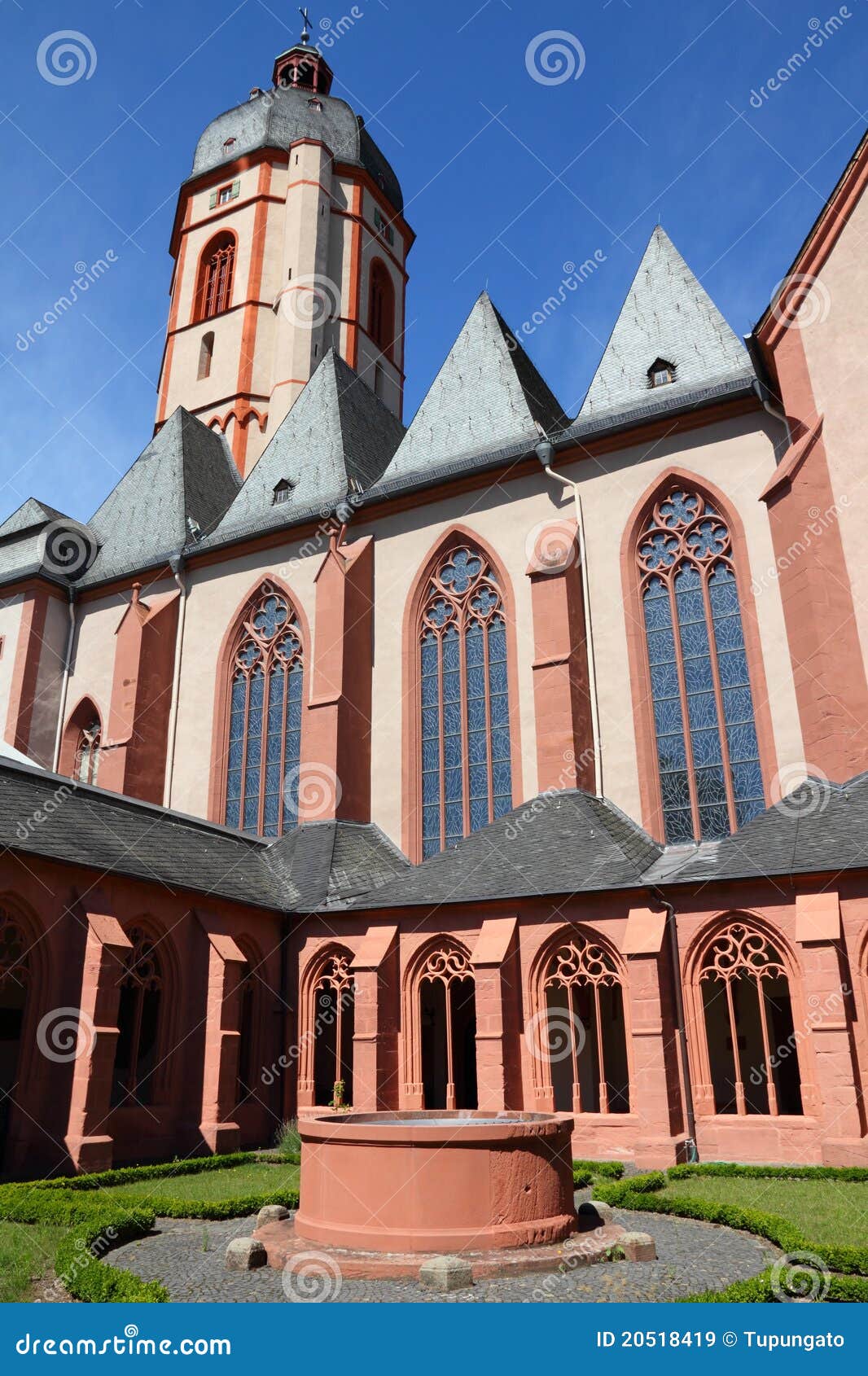 Mainz, Duitsland stock afbeelding. Image of europees - 20518419