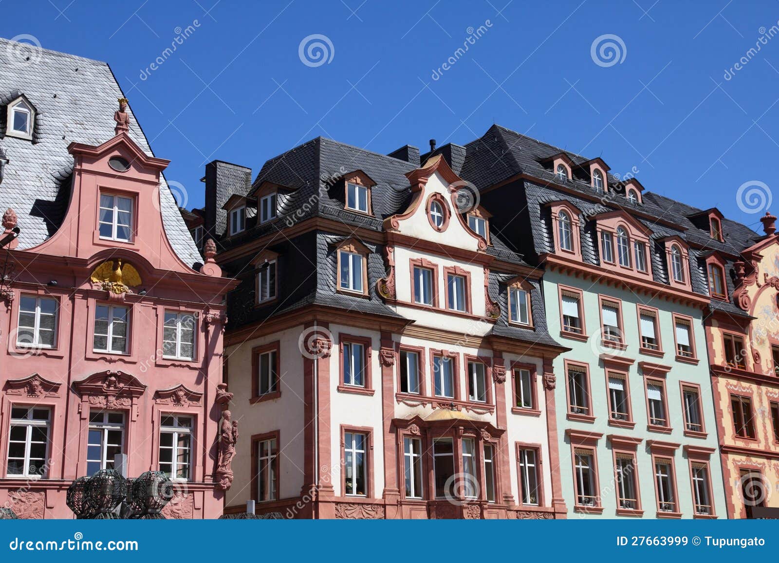 Mainz, Germany stock image. Image of town, sightseeing - 27663999