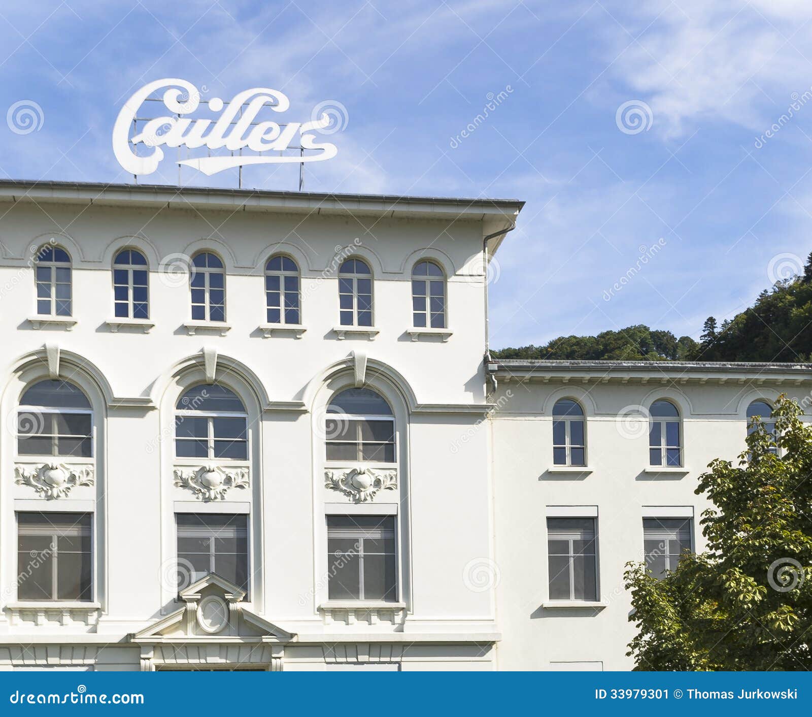 Maison Cailler - Usine De Chocolat Photo éditorial - Image of usine ...