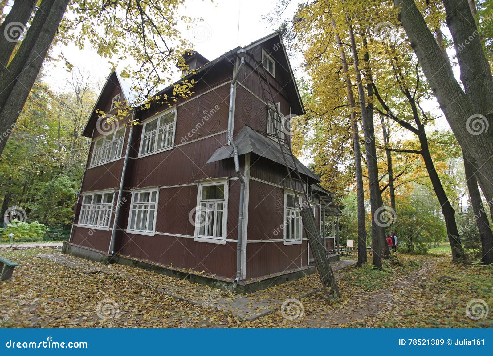 Maison De Datcha De Boris Pasternak Dans Peredelkino, Moscou Image ...