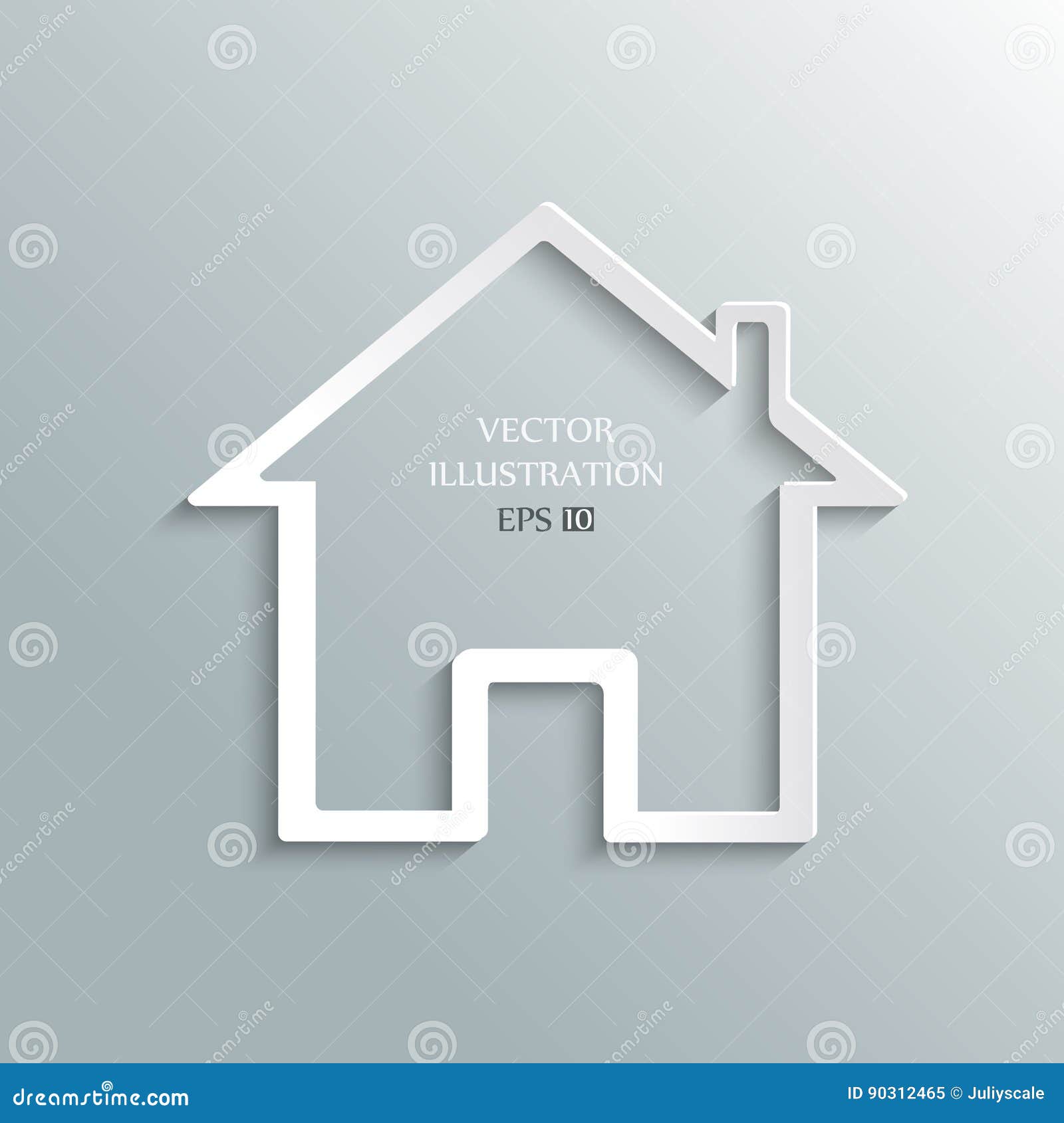 Maison de graphisme illustration de vecteur. Illustration du moderne ...