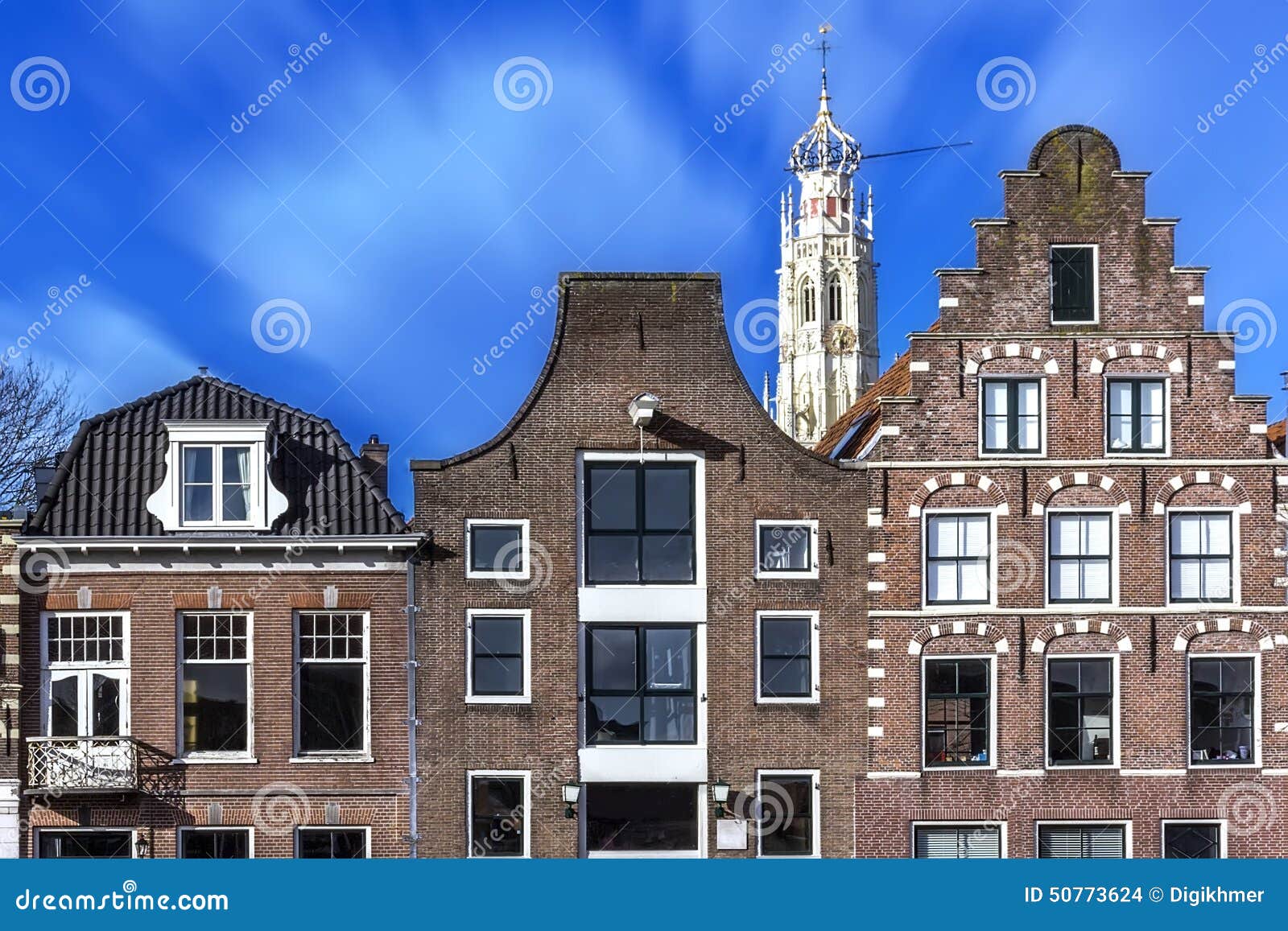 Maison Flamande Et Architecture Photo stock - Image du briques, maisons ...