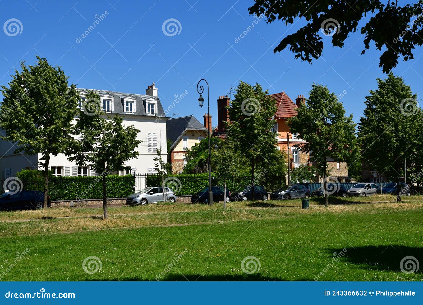 Maisons Laffitte; France - May 30 2020 : Castle District Editorial ...