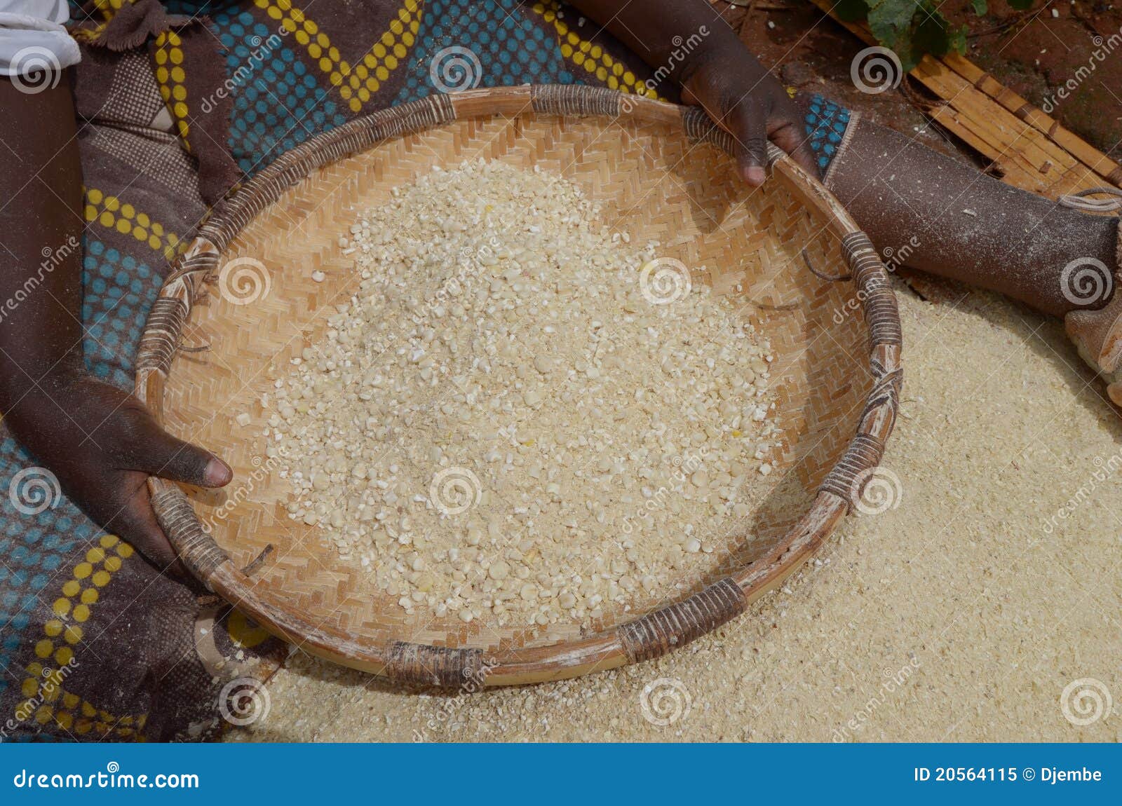Maize stock image. Image of sieve, africa, cane, africans - 20564115