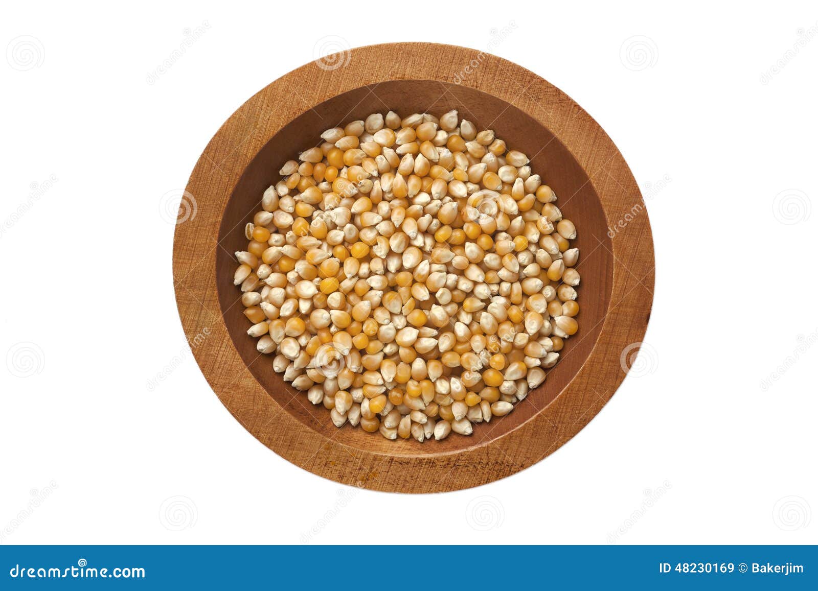 Maize bowl stock image. Image of white, wooden, healthy - 48230169