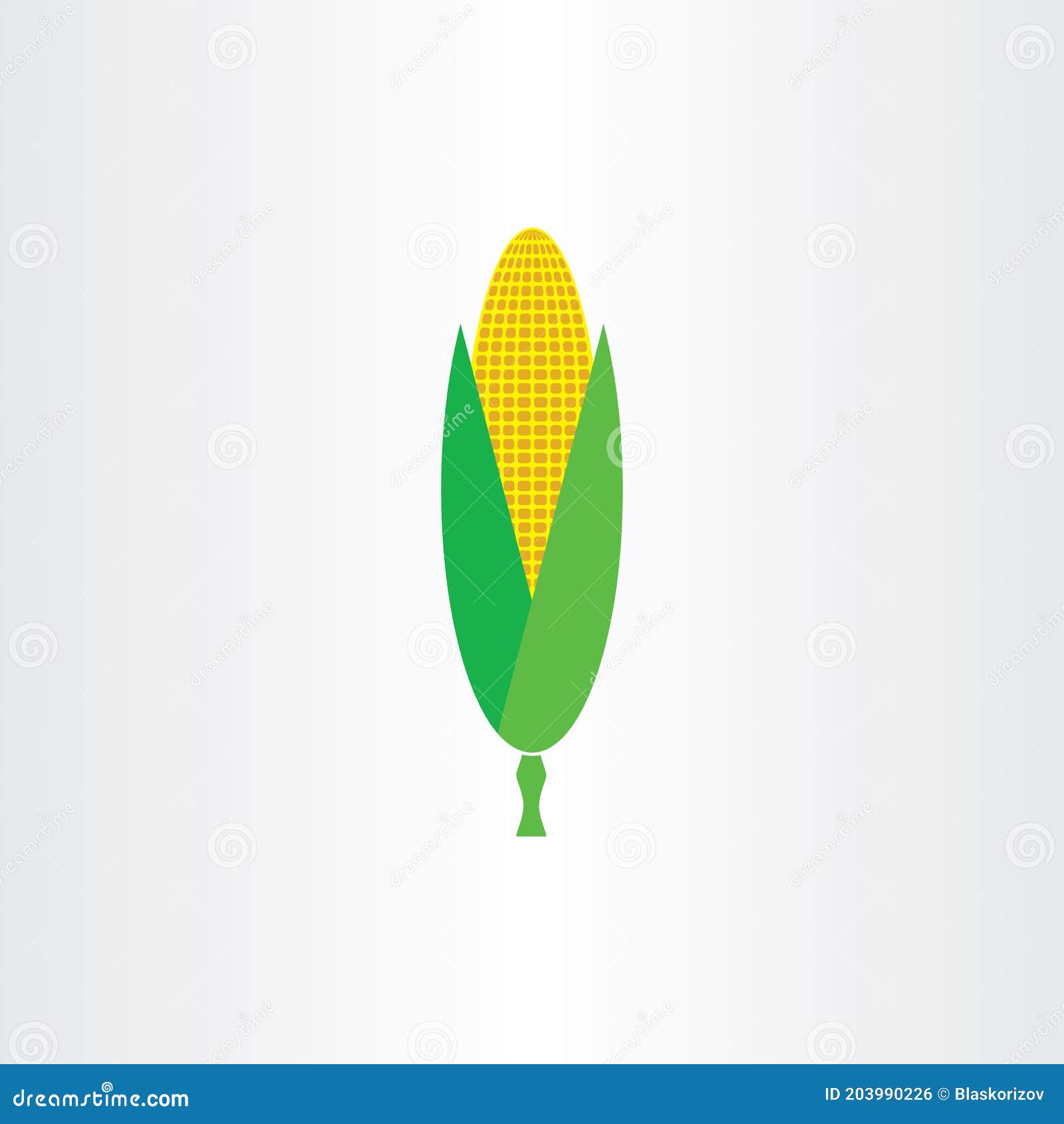 Maize Corn Vector Logo Icon Element Symbol Stock Vector - Illustration ...