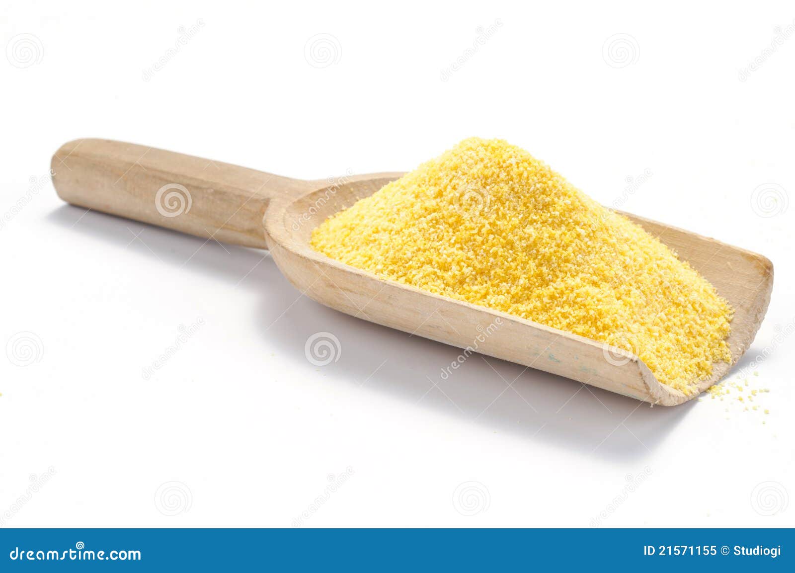 Maize flour stock image. Image of polenta, copper, bread - 21571155