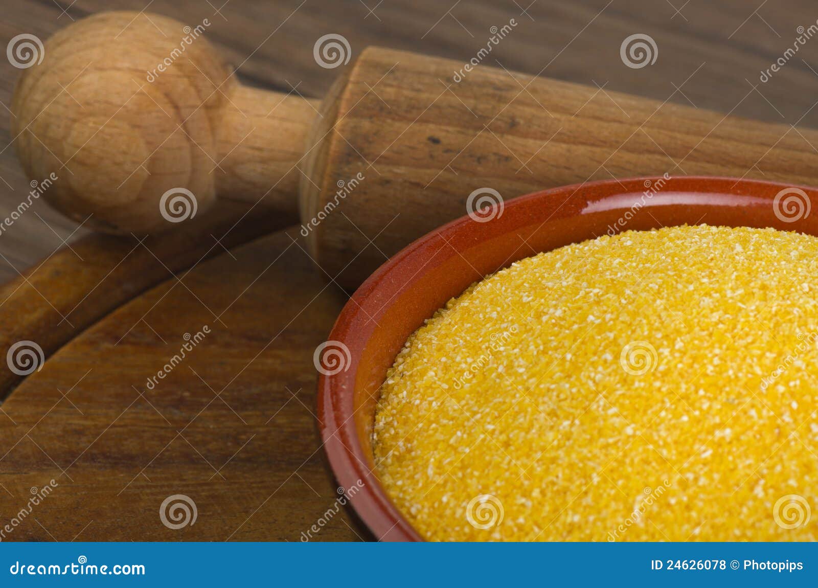 Maize flour stock photo. Image of porridge, aliment, italian - 24626078