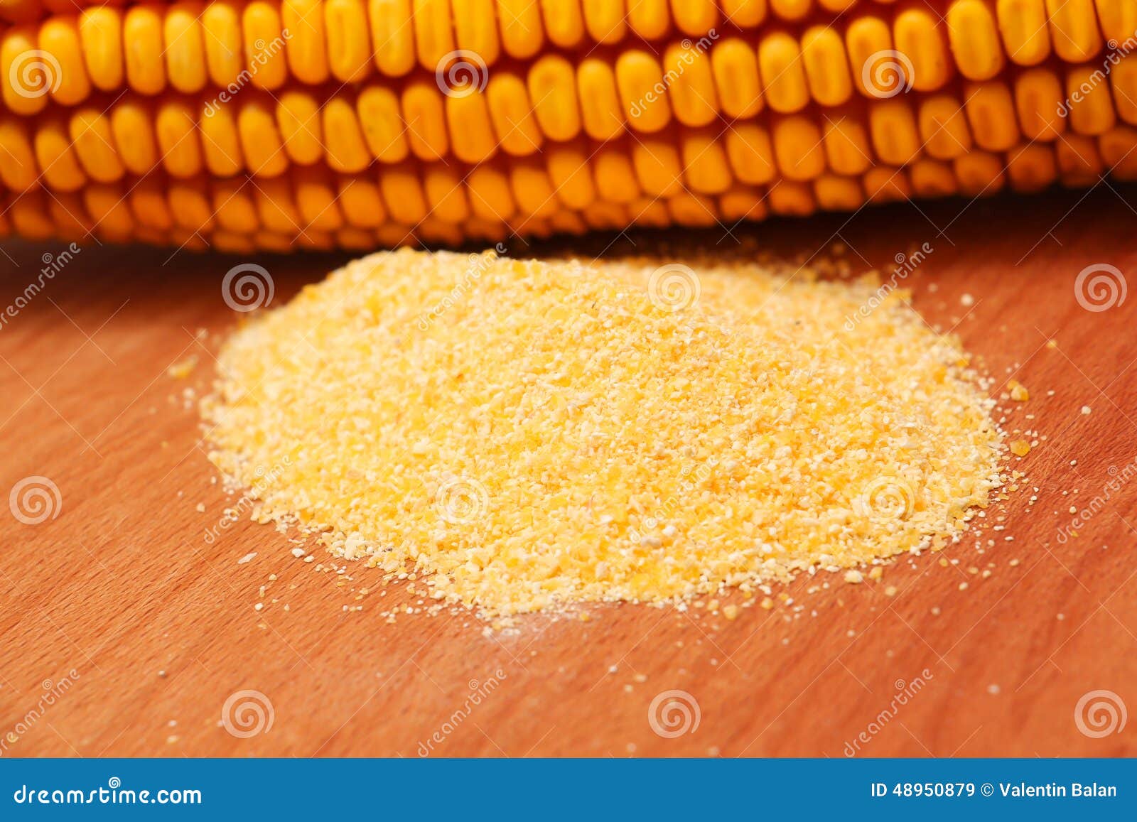 Maize flour stock image. Image of bread, italian, pasta - 48950879