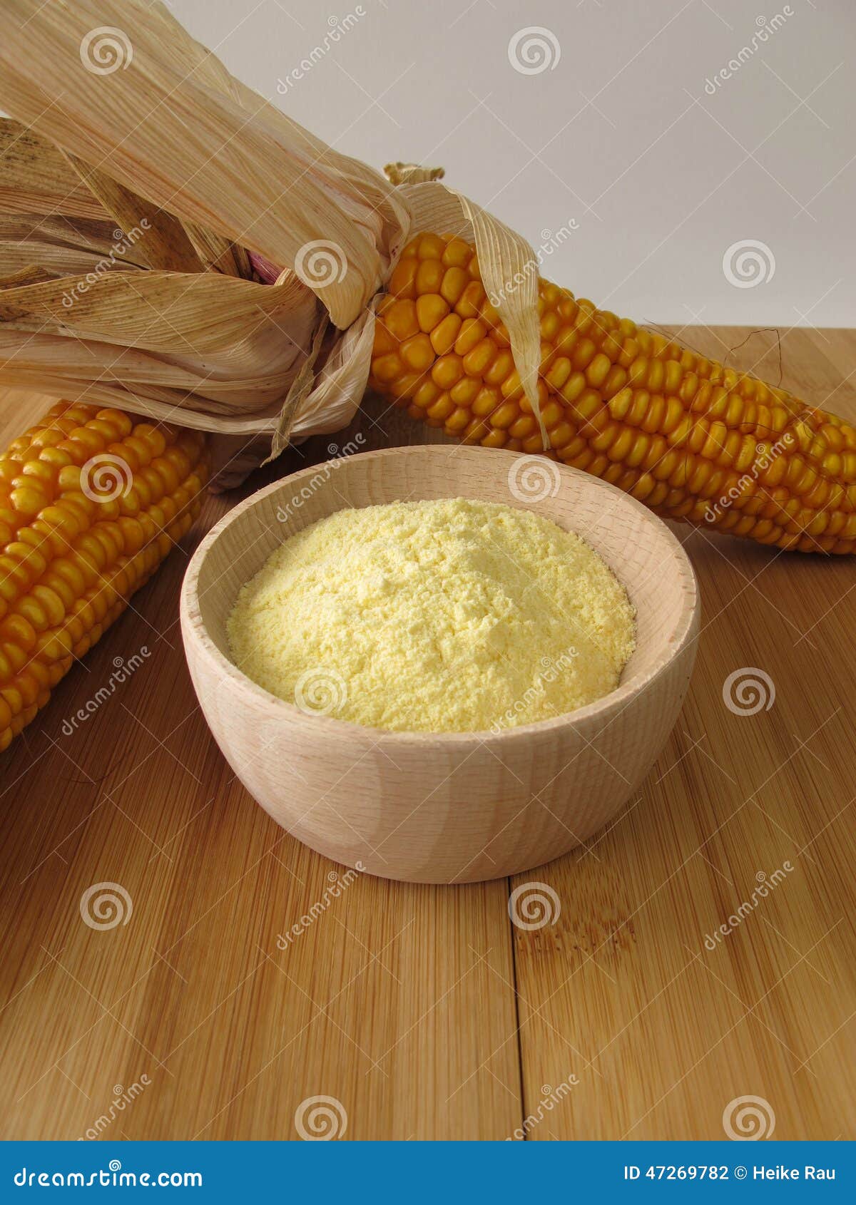 Maize Flour In The Bag Royalty-Free Stock Photography | CartoonDealer ...