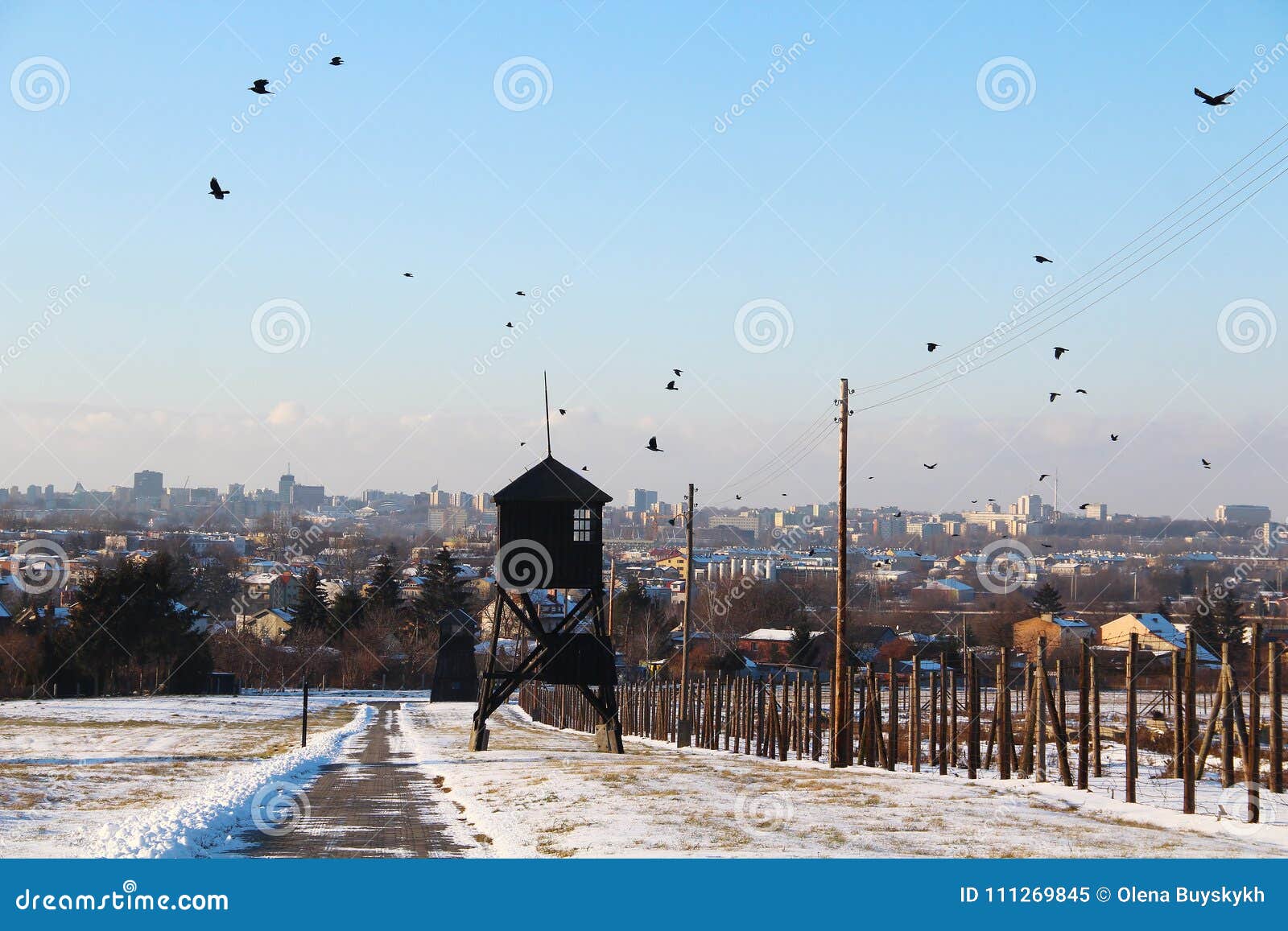 Majdanek Concentration Camp, Lublin, Poland Editorial Image - Image of ...