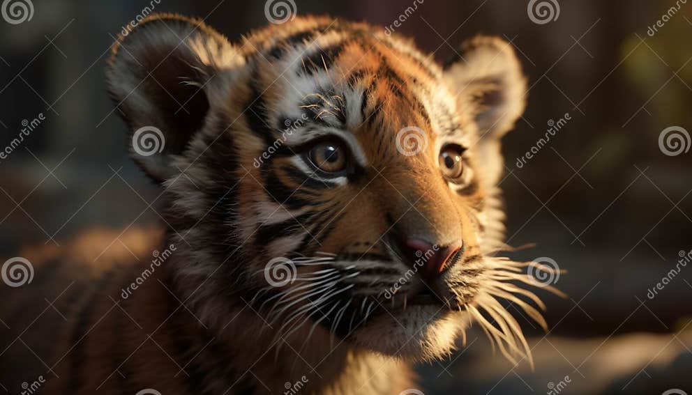 A Majestic Bengal Tiger, Fierce and Beautiful, Stares into Camera ... A Majestic Bengal Tiger, Fierce and Beautiful, Stares into Camera ...