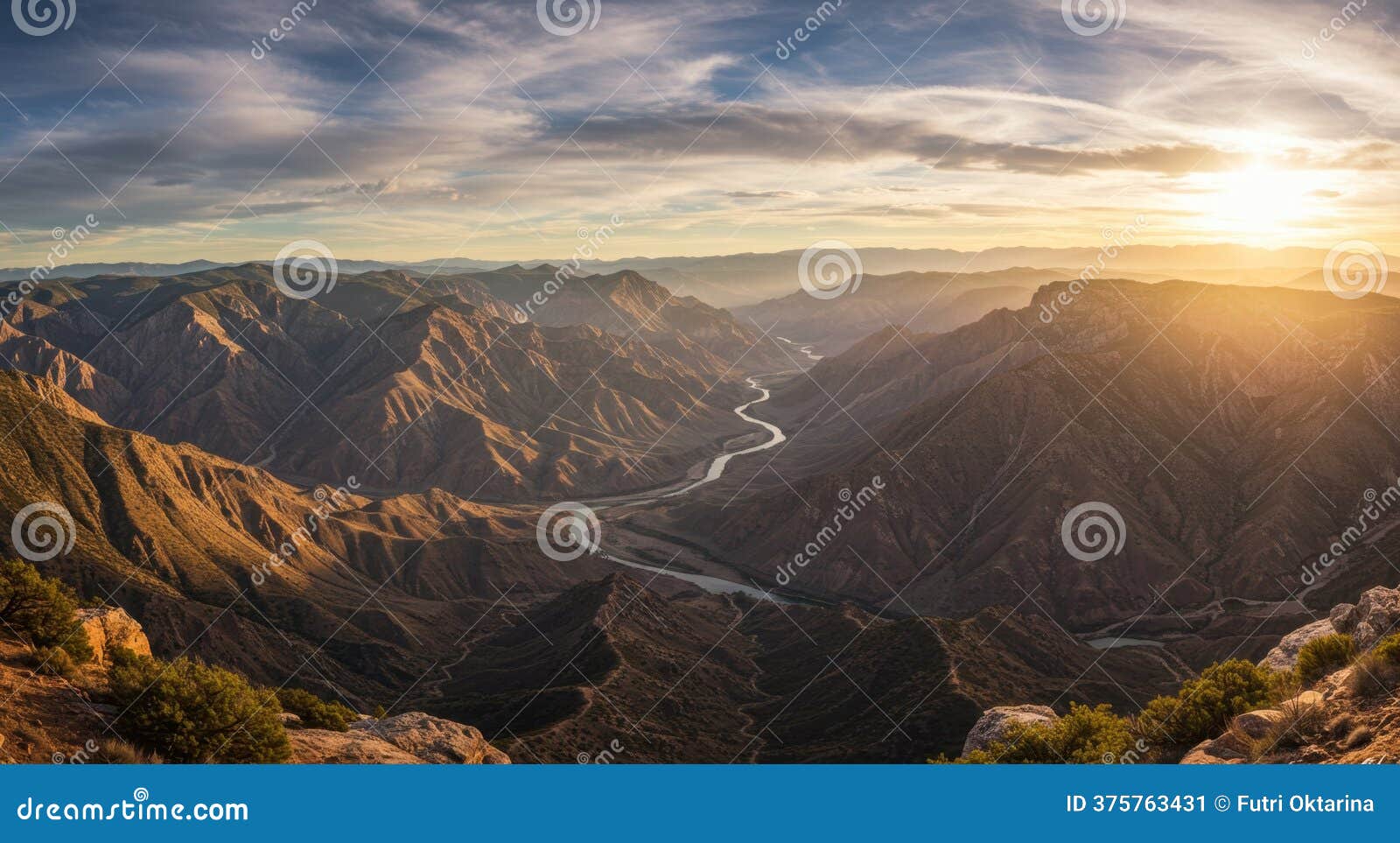Majestic Canyon Vista Breathtaking Rock Formation Royalty-Free Stock ...