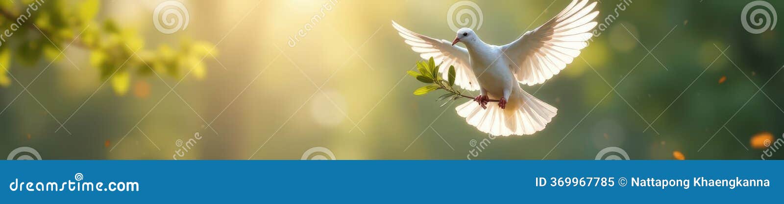 Majestic Dove Soaring Over Ocean At Sunset, Made With Generative AI ...