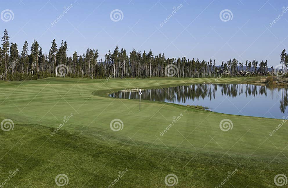 Majestic Golf Course stock photo. Image of mountain, country - 3443874