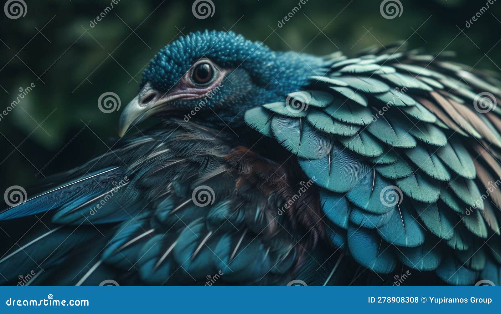 Majestic Hawk Multi Colored Feathers Showcase Beauty in Nature Patterns ...