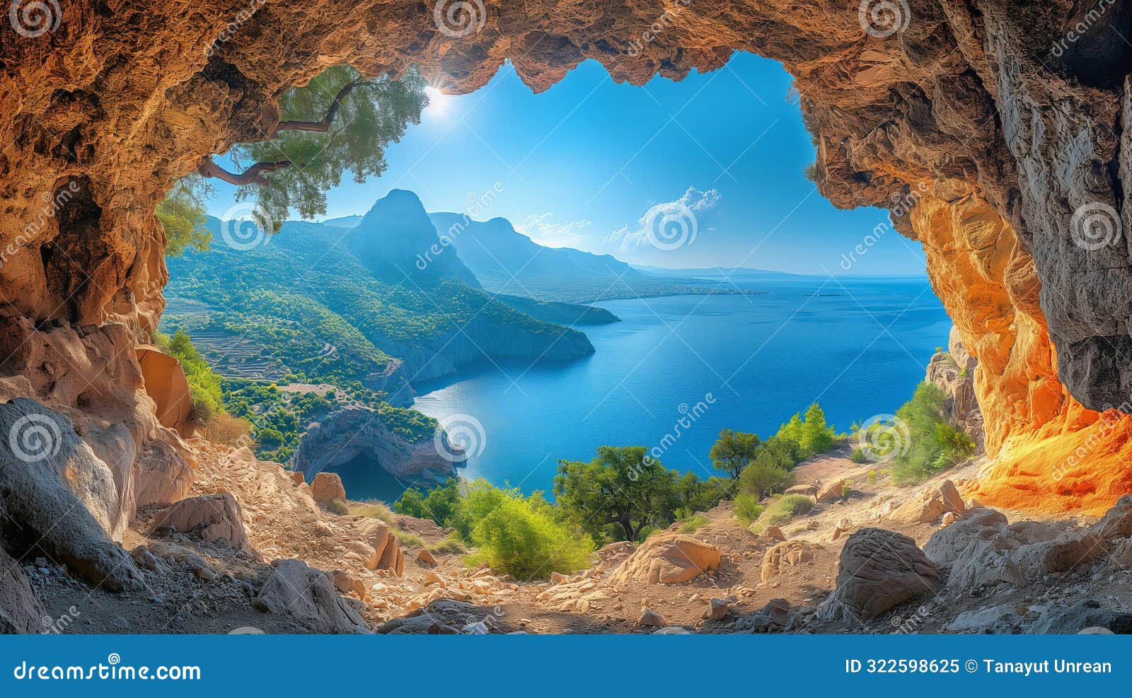 Majestic Moni Oikonomou Sinkhole in Greece Bathed in Sunlight ... Majestic Moni Oikonomou Sinkhole in Greece Bathed in Sunlight ...