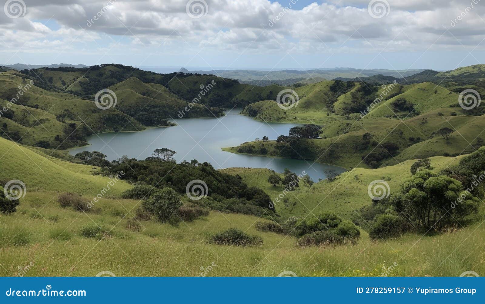 Majestic Mountain Range Reflects in Tranquil Water Generated by AI ...