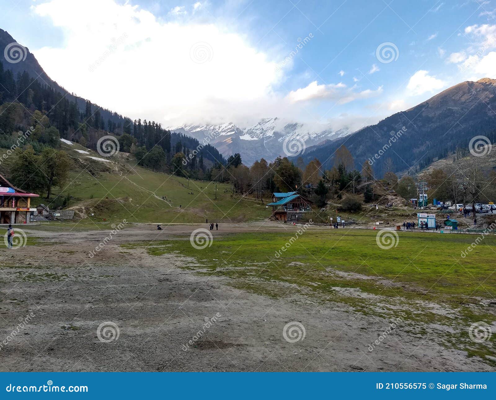 Solang Valley, Manali editorial image. Image of wilderness - 210556575