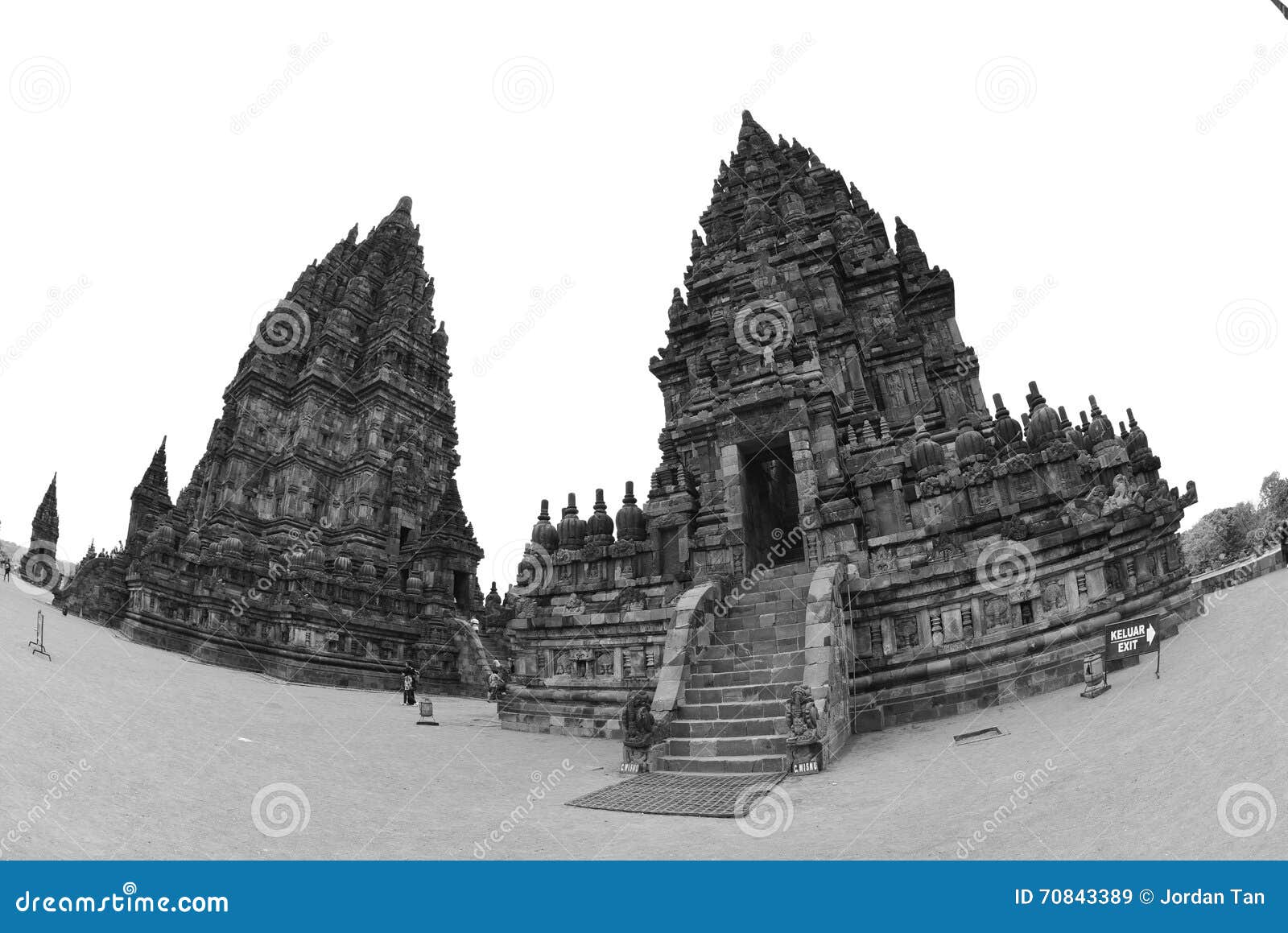 Majestic Prambanan Temple, a UNESCO World Heritage Site in Central Java ...