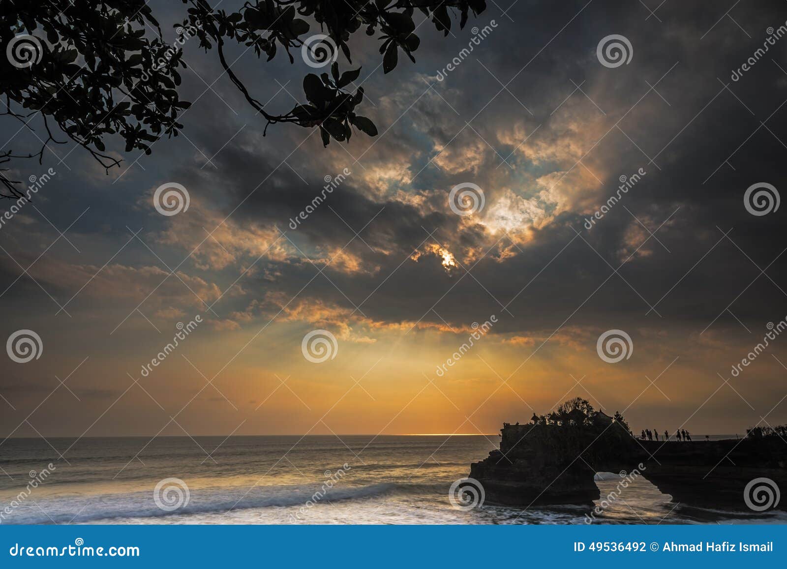 Majestic Ray of Lights in Bali Stock Photo - Image of waves, lights ...