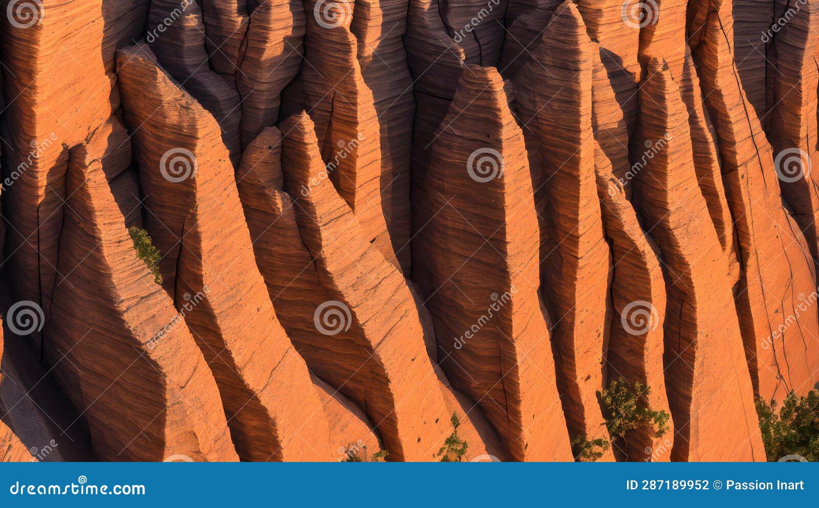Majestic Sandstone Cliff. Nature Reserve with Dramatic Sandstone ...