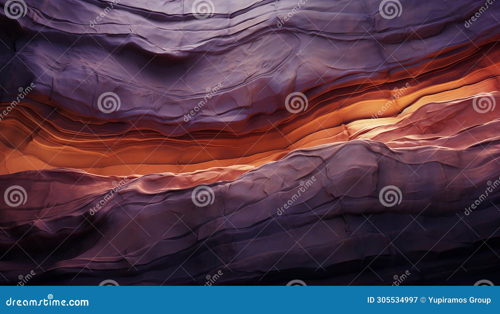 Majestic Sandstone Cliff Curves, Striped with Multi Colored Abstract ...