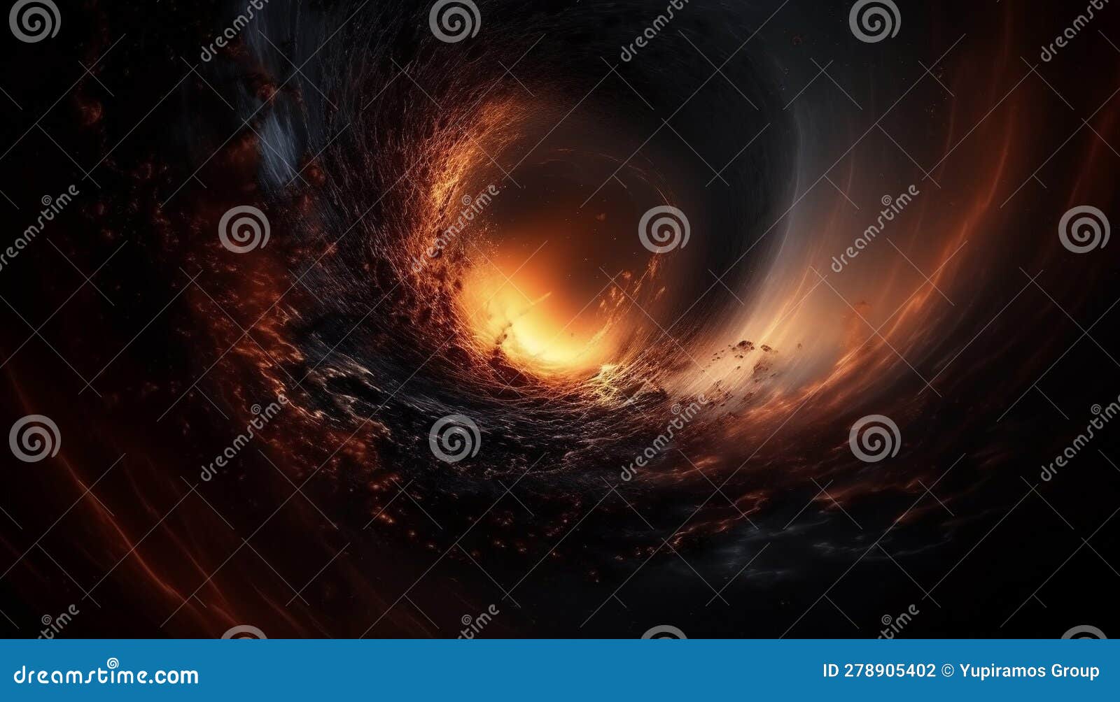 A Majestic Sunset on the Seascape, a Godly Pattern Emerges Generated by ...