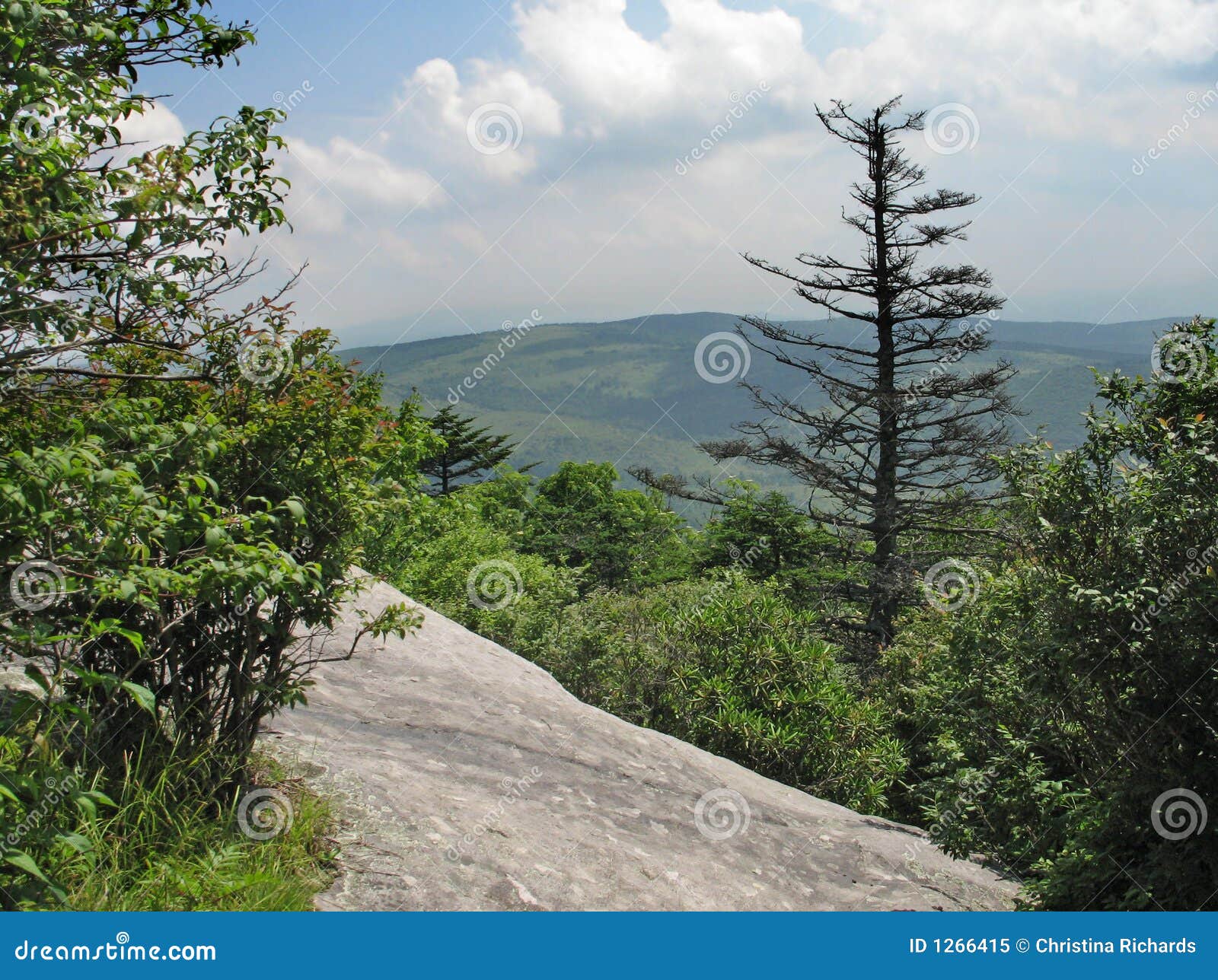 Majestic View in the Appalachian Mountains Stock Image - Image of ...