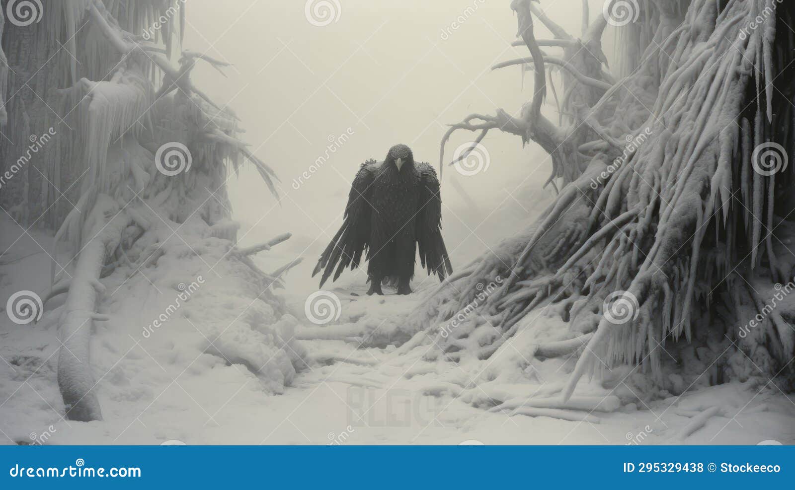 Majestic Winter: a Captivating Encounter with a Colossal Penguin ...